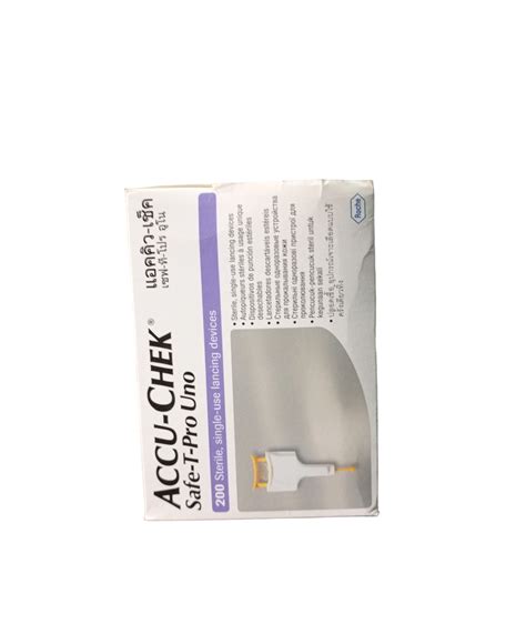 Accu Chek Safe T Pro Lancing Devices 200pcs In A Box Regino Medicals Limited