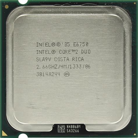 Б/У, Процессор, Intel Core 2 Duo E6750, s775, 2 ядра, 2.66 гГц – фото ...