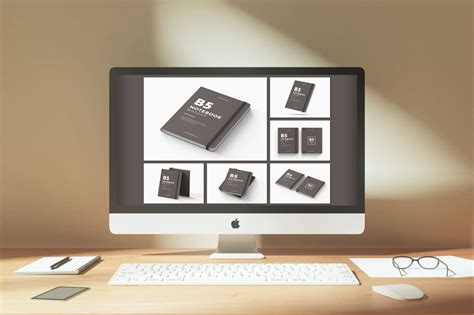 B5 Notebook Mockup Masterbundles