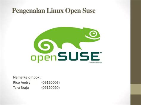 Ppt Pengenalan Linux Open Suse Powerpoint Presentation Free Download
