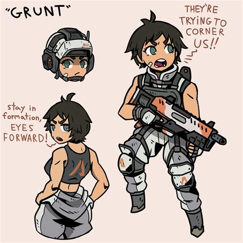 Grunt By Kabewski Kabooski01 On Twitter R Imaginarycharacters