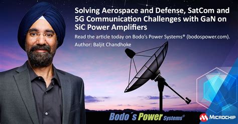 Microchip Technology Inc On Linkedin 5g Satcom Rf Gan Sic Radar Aerospace Defense