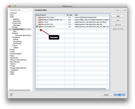 Why Doesnt Fdt Take Into Account My Selected Default Sdk When I
