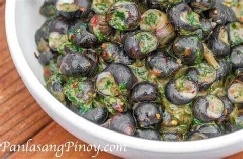 Periwinkle Snail Recipe