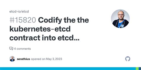 Codify The The Kubernetes Etcd Contract Into Etcd Robustness Tests