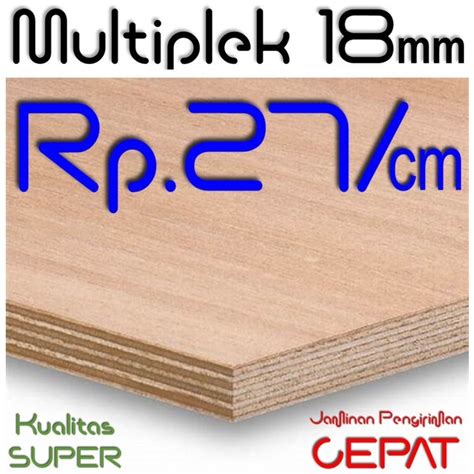 Jual Triplek 18mm Harga Rp27 Cm Baca Cara Ordernya Dideskripsi Shopee Indonesia