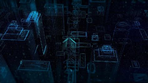 Cyber Background Stock Video Footage For Free Download