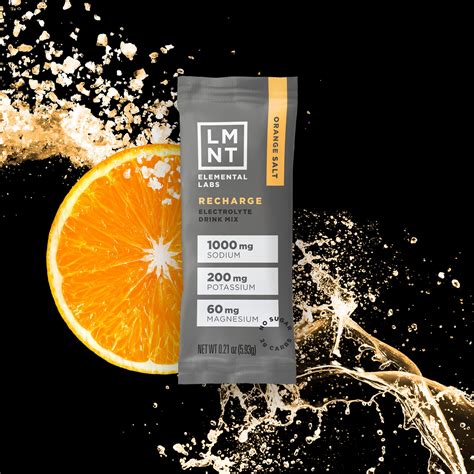 Lmnt Recharge Zero Sugar Hydration Drink Mix Salty Down Under
