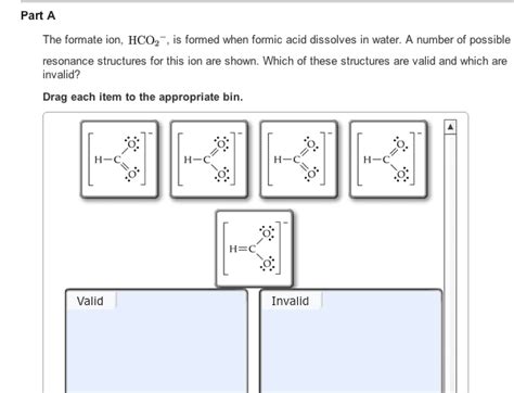 Formate Ion Lewis Structure