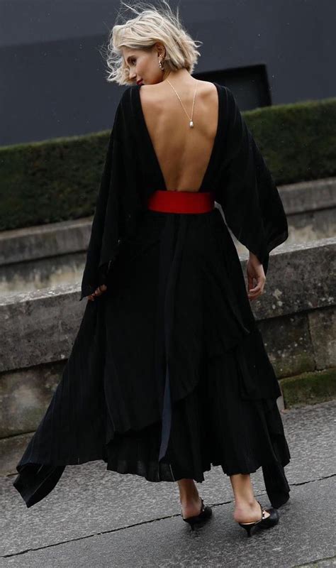 Pin By Jessi Miller Webster On Naked Backs Fashion Street Style Backless Dress