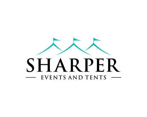 Sharper Events And Tents Logo Design Contest Logotournament Sharper Events And Tents Logo Design Contest Logotournament