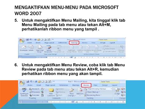 Dasar Dasar Microsoft Word Pptx