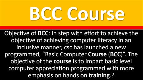 BCC Course Tech Gnb