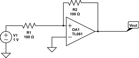 Operational Amplifier Why Does The Opamp Output Voltage Saturate Electrical Engineering