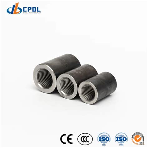 Upsetting Threading Rebar Coupler Type U32 For Tighter Tensile Structure Rebar Coupler And