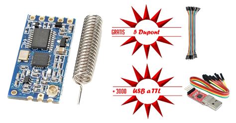 Hc M Dulo Inal Mbrico Serial Rf Arduino Mercado Libre