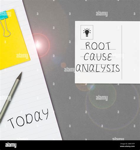 Text Showing Inspiration Root Cause Analysis Business Concept Method Of Problem Solving