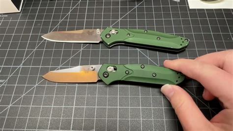 Benchmade 940 Vs 945 Mini Osborne Youtube