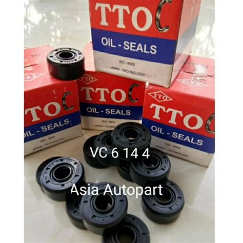 Jual Oil Seal Vc 6 14 4 Merk Tto Shopee Indonesia