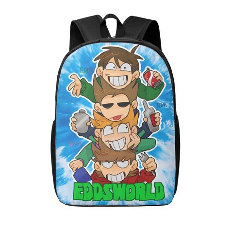 Eddsworld Backpack 17 Inch Large Capacity Casual Bag Lightweight