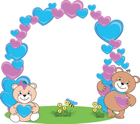 مجموعه عکس خرس با تم تولد و فرمت Png بدون زمینه و بک گراند