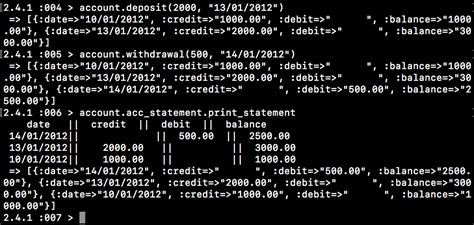 GitHub Possed Bank Tech Test