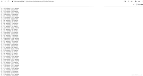 Python 对数据集进行归一化处理并存储为 Mat 格式的文件fourclass数据集 Csdn博客