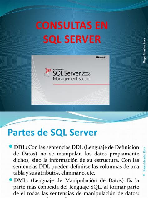 Consultas En Sql Server Pdf Sql Servidor Sql De Microsoft