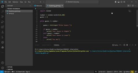 Atchaya Pandishelvam On Linkedin Python Programming Guessinggame