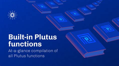 Built In Plutus Functions Essential Cardano