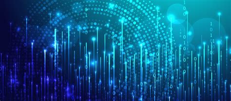 Information Data Technology Background Hand Drawn Vector Image