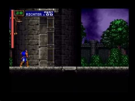 Castlevania Symphony Of The Night PS Secret Area Glitch Outside The Castle Walls YouTube