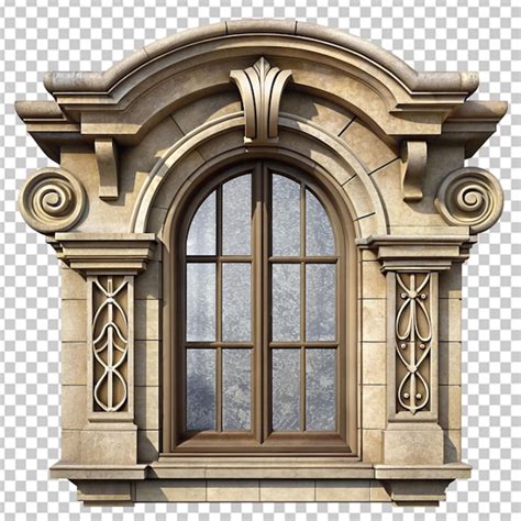 Premium Psd Window Classic Architecture Element