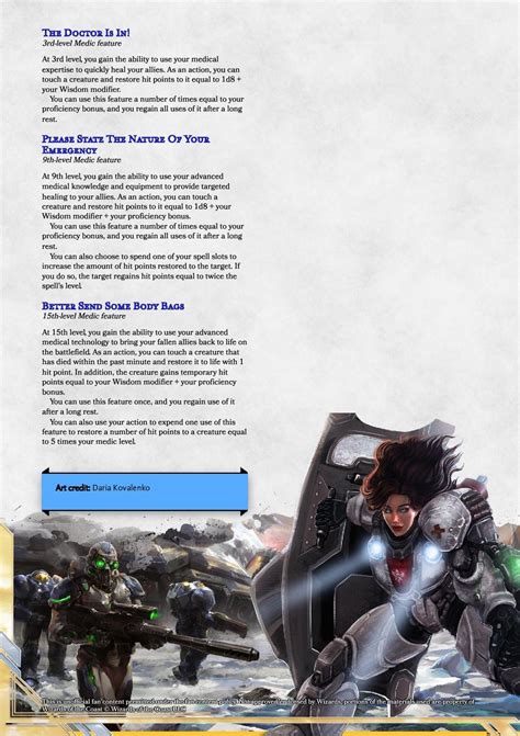 Commoner Subclasses Rdndhomebrew