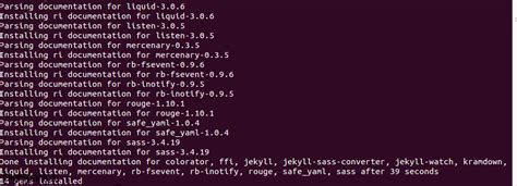 نحوه نصب سایت ساز استاتیک Jekyll دیجی اسپارک