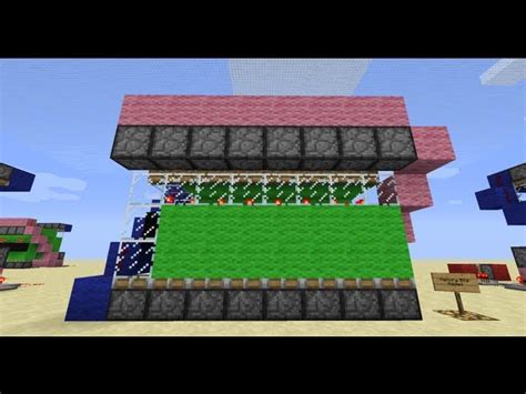 piston memory array [how to build a redstone clock ] minecraft map