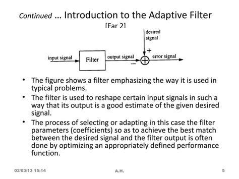 dsp lecture vol 7 adaptive filter ppt