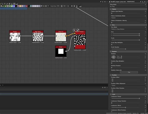 re tile sampler position random without overlaps adobe product