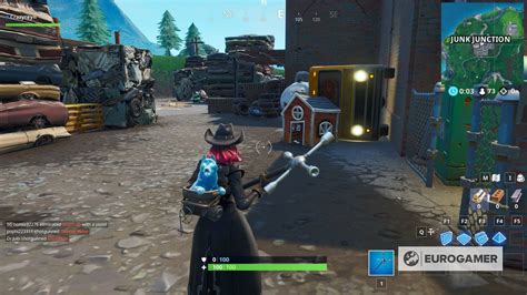 Fortnite Junk Junction Treasure Map Signpost Location Explained