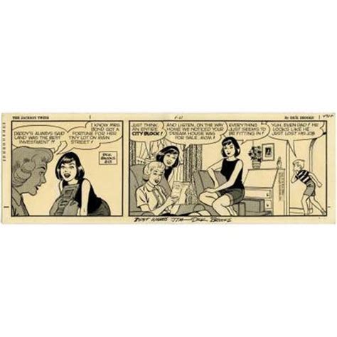 Dick Brooks The Jackson Twins Daily Comic