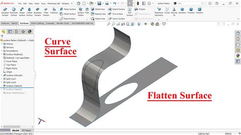 Flatten Surface In Solidworks A Step By Step Guide