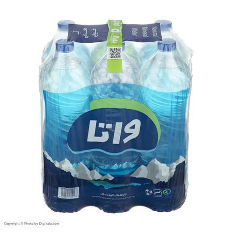 قیمت و خرید آب معدنی واتا 1500 میلی لیتر بسته 6 عددی