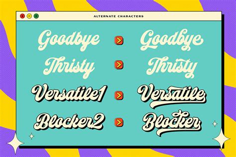 Sundries Bold Script Font With Extruded Behance