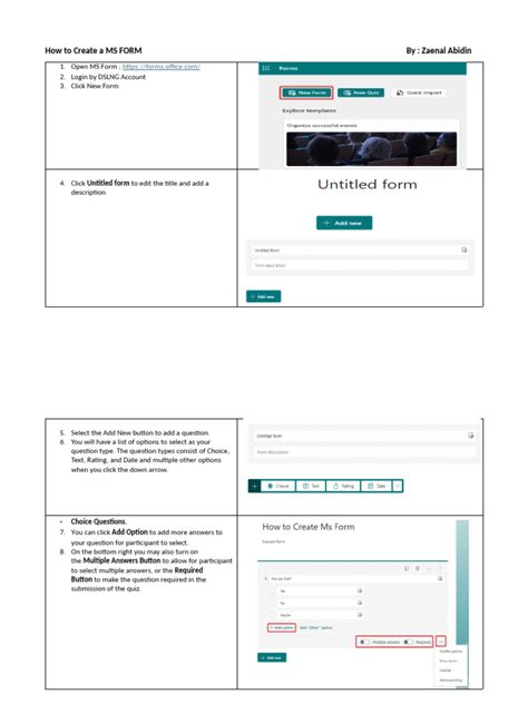 How To Create A Ms Form Pdf System Software Cyberspace