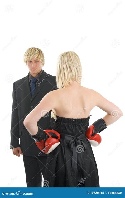Man And Woman Conflict Stock Image Image Of Babefriends 10830415