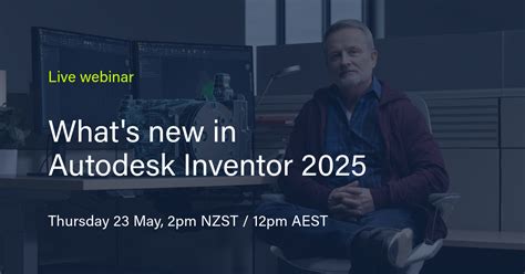 Register For Free Webinar Whats New In Autodesk Inventor 2025
