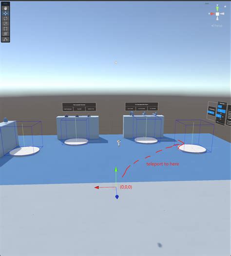 how can i use teleport function in unbounded volume mr with xri unity