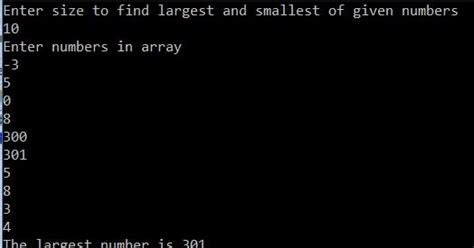 All C Programs Program 104 To Find Minimum And Maximum Of Given Numbers