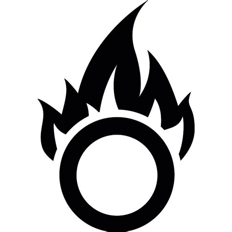 Fire Hazard Sign Vector SVG Icon SVG Repo