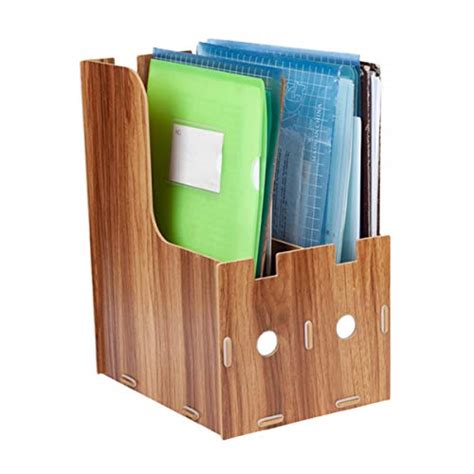 Wooden A4 Paper Sorter Paper Sorting Box Document Organizer For Office